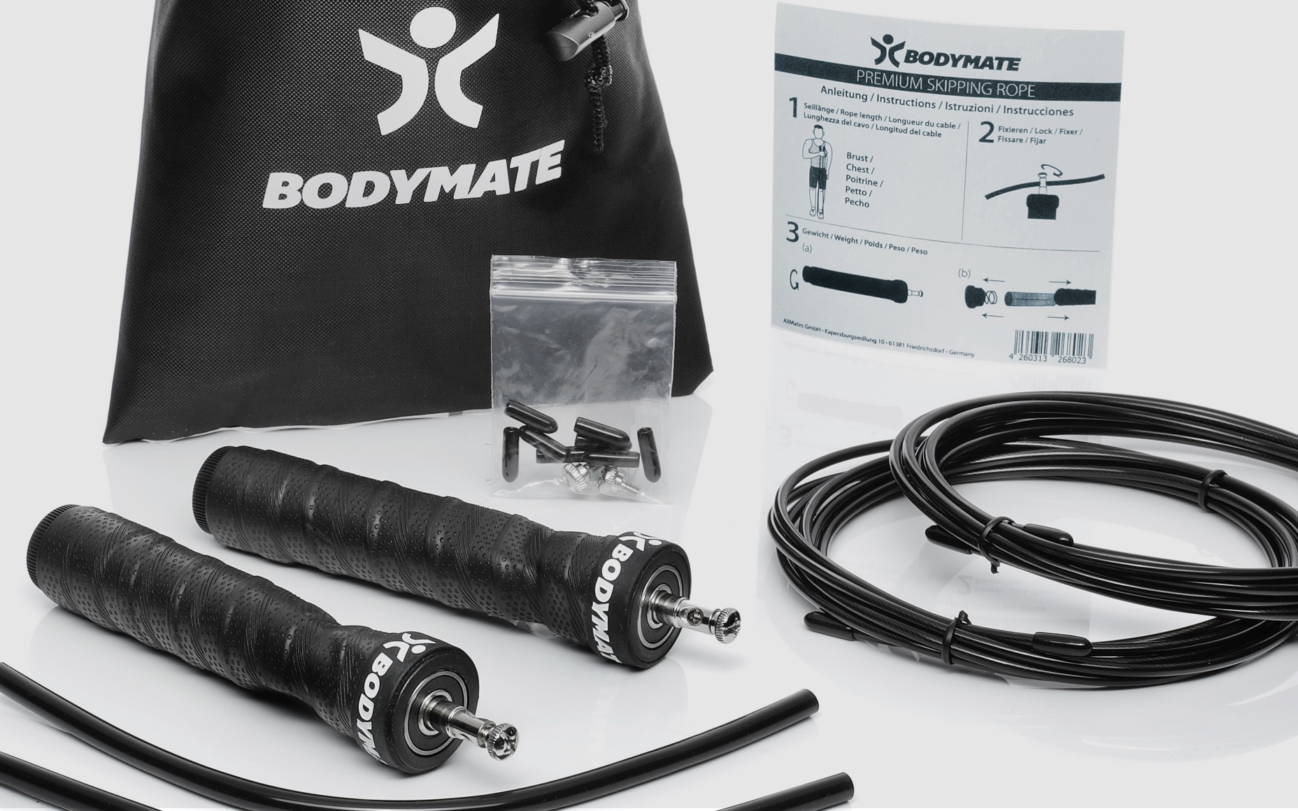 BODYMATE Skipping Ropes - Mach aktiv!